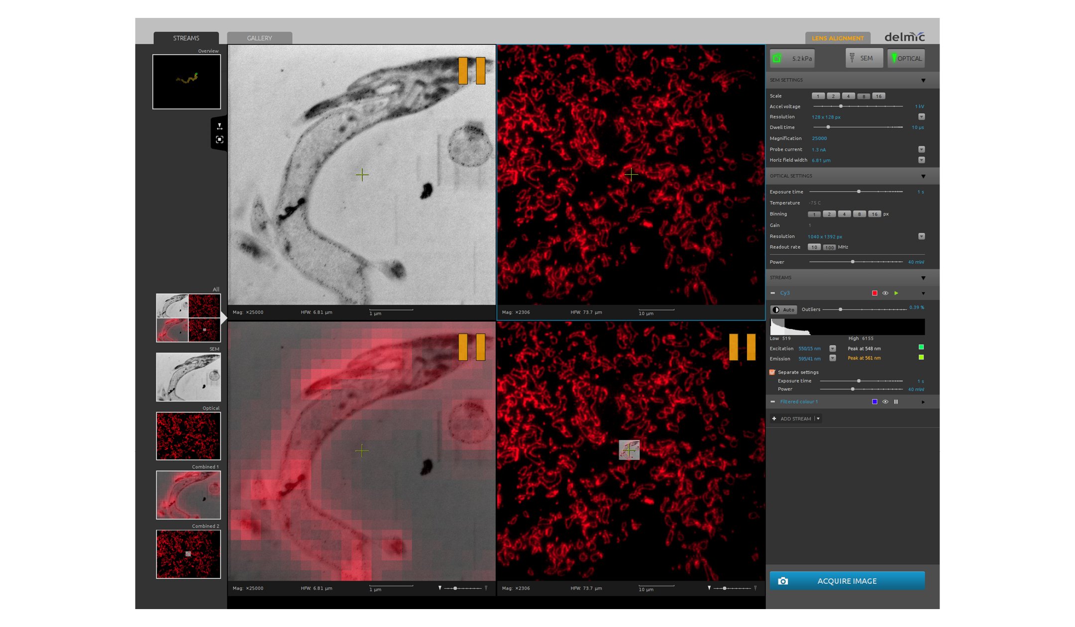 New version of our ODEMIS microscopy software package released